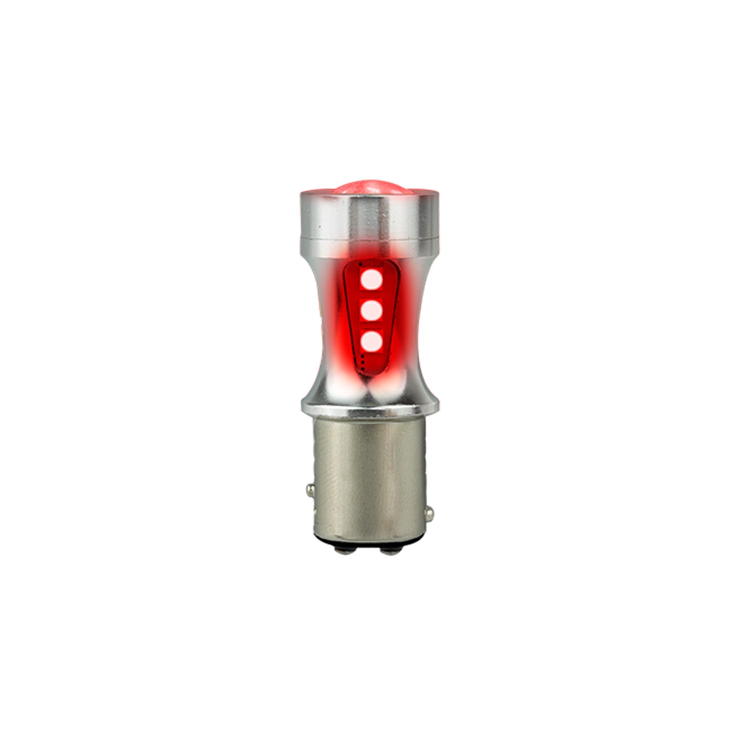 LED Autolamps 1157RM BAYONET RED LED STOP/TAIL BULB 12-24V, Stop 380lm ...