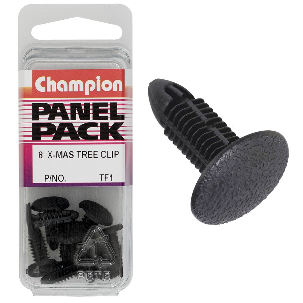 Champion Fasteners Christmas Tree Clips (13mm Head, 18mm Length, to ...