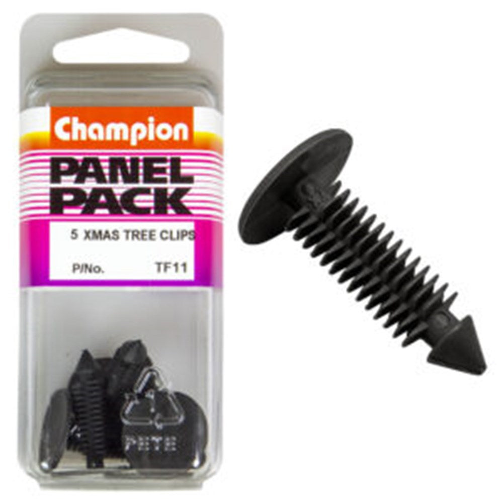 Champion Fasteners Christmas Tree Clips (20.4mm Head, 27mm Length, to ...