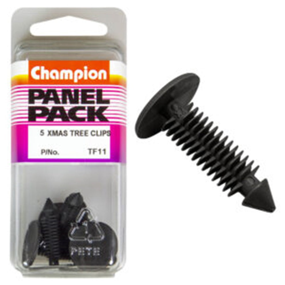 Champion Fasteners Christmas Tree Clips (20.4mm Head, 27mm Length, to ...