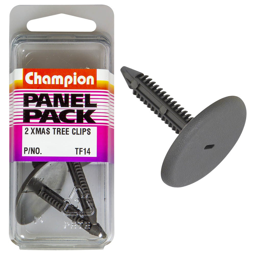 Champion Fasteners Christmas Tree Clips (34.2mm Head, 39.5mm Length, 7 ...