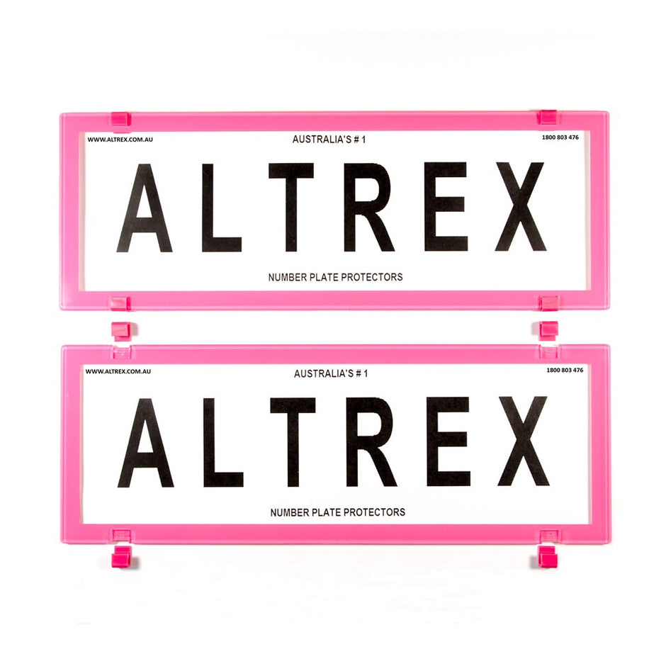 Altrex | Number Plate Protectors & Covers | Auto One