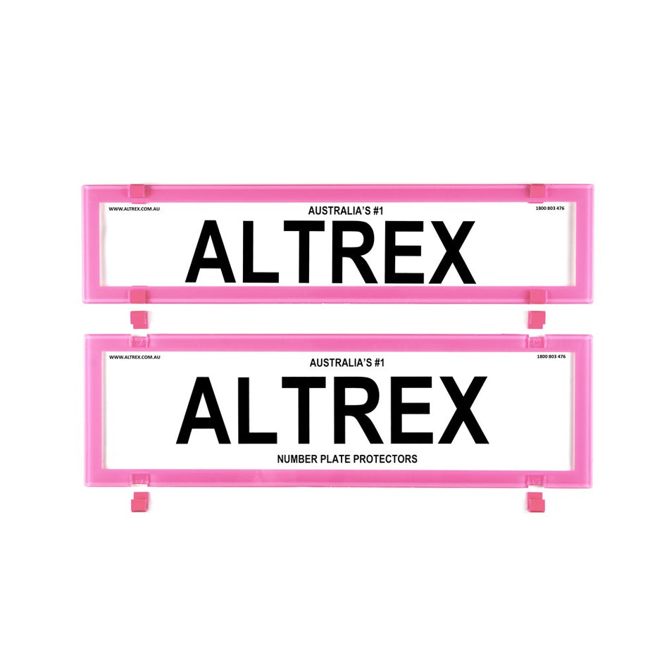 Altrex | Number Plate Protectors & Covers | Auto One