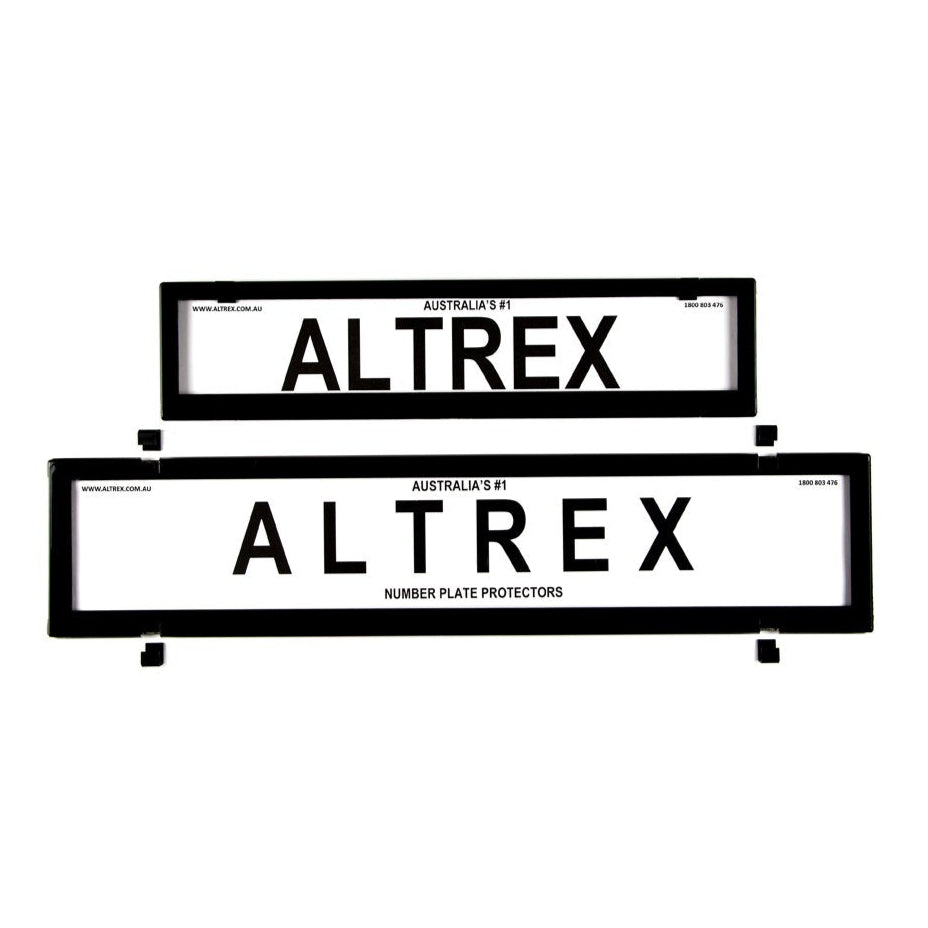 Altrex | Number Plate Protectors & Covers | Auto One