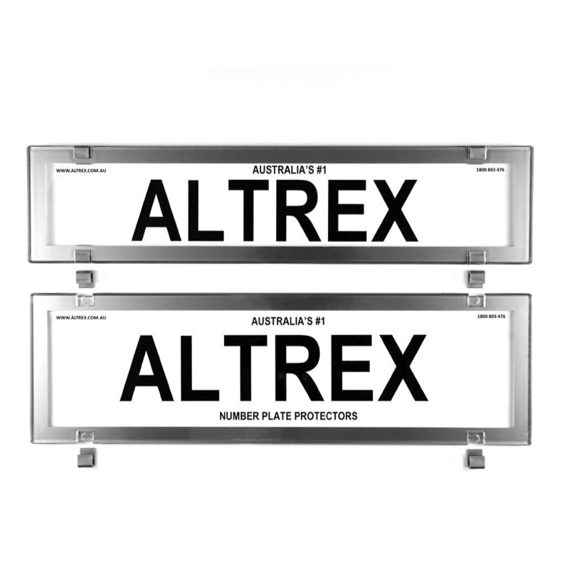 Altrex | Number Plate Protectors & Covers | Auto One