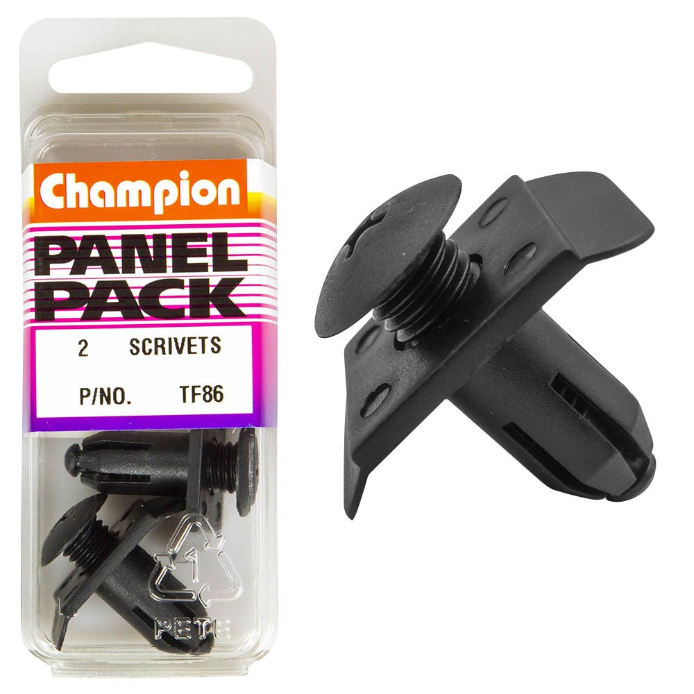 Champion Fasteners Scrivets (20x30mm Head, 18mm Length, to Suit 10mm ...