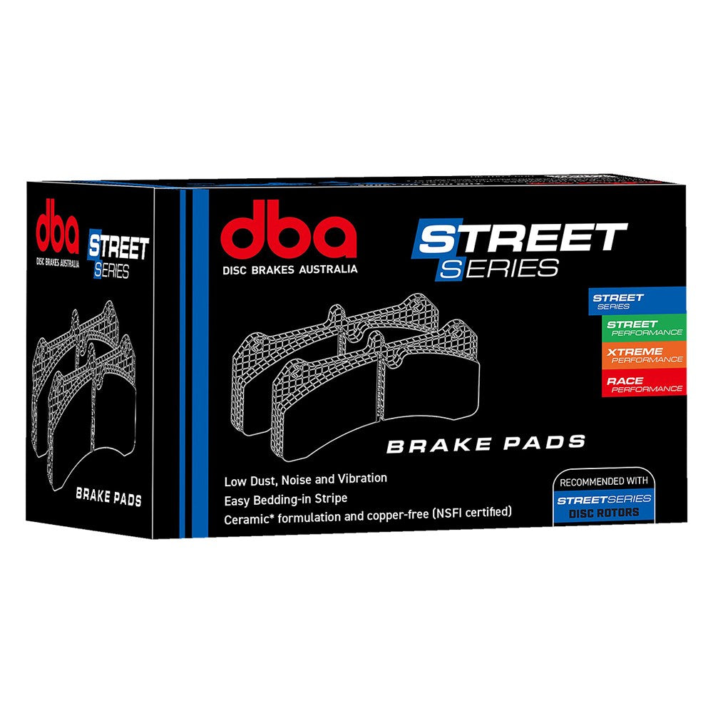 DBA Street Series Brake Pads - DB1780SS. Replaces DB1780, GDB1631
