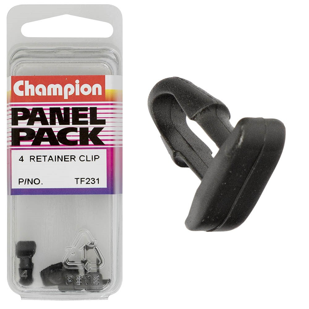 Champion Fasteners Retainer Clips (13x7mm Head, 14.5mm Length, 7.4mm ...