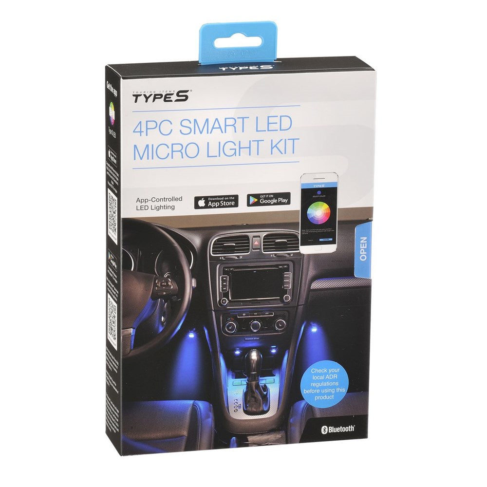 Type S GLM55391 4-Piece App Controlled Plug and Glow Multi-Colour ...