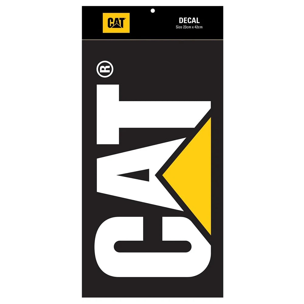 CAT Brand CAT Logo A3 Size Window Decal - STCAT-LOGA3 | Auto One