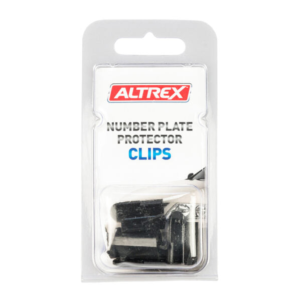 Altrex Number Plate Protector Swing Clips - 4 Pack - CS4B | Auto One