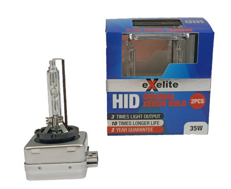 Exelite EXD3S D3S HID Xenon Headlight Globes - Twin Pack