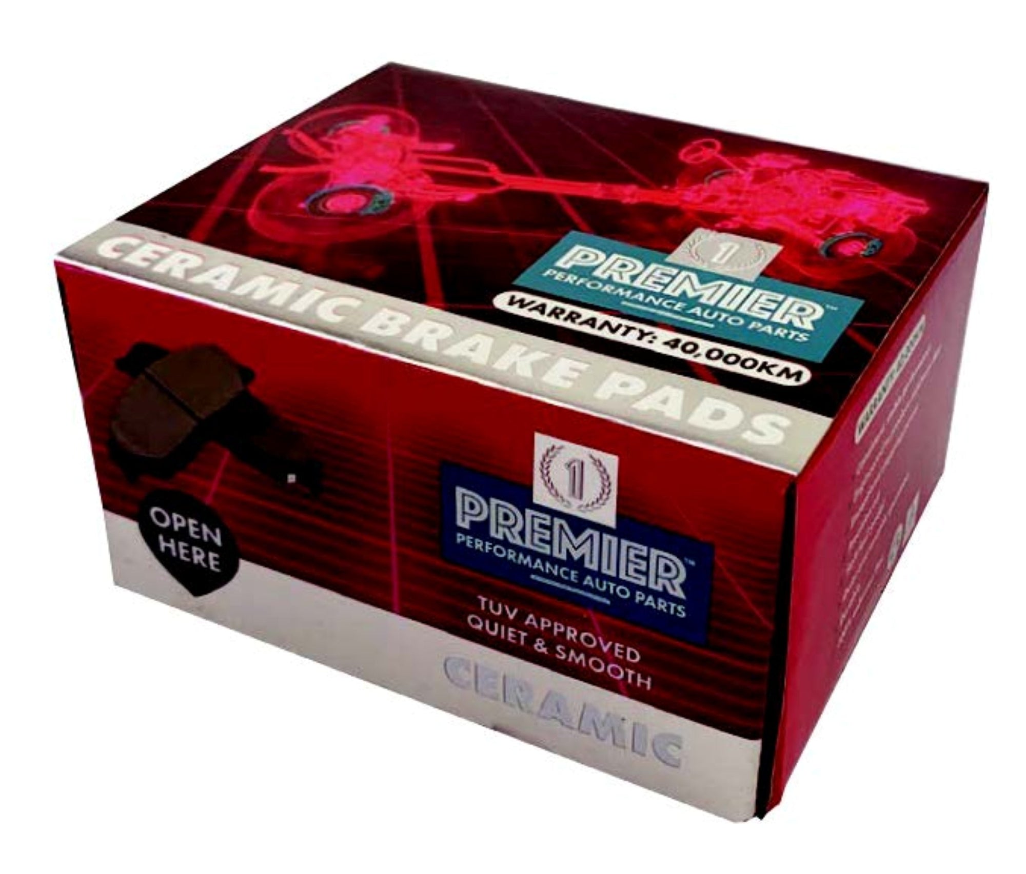 Premier Ceramic DB2002 Brake Pads - CP2002 | Auto One