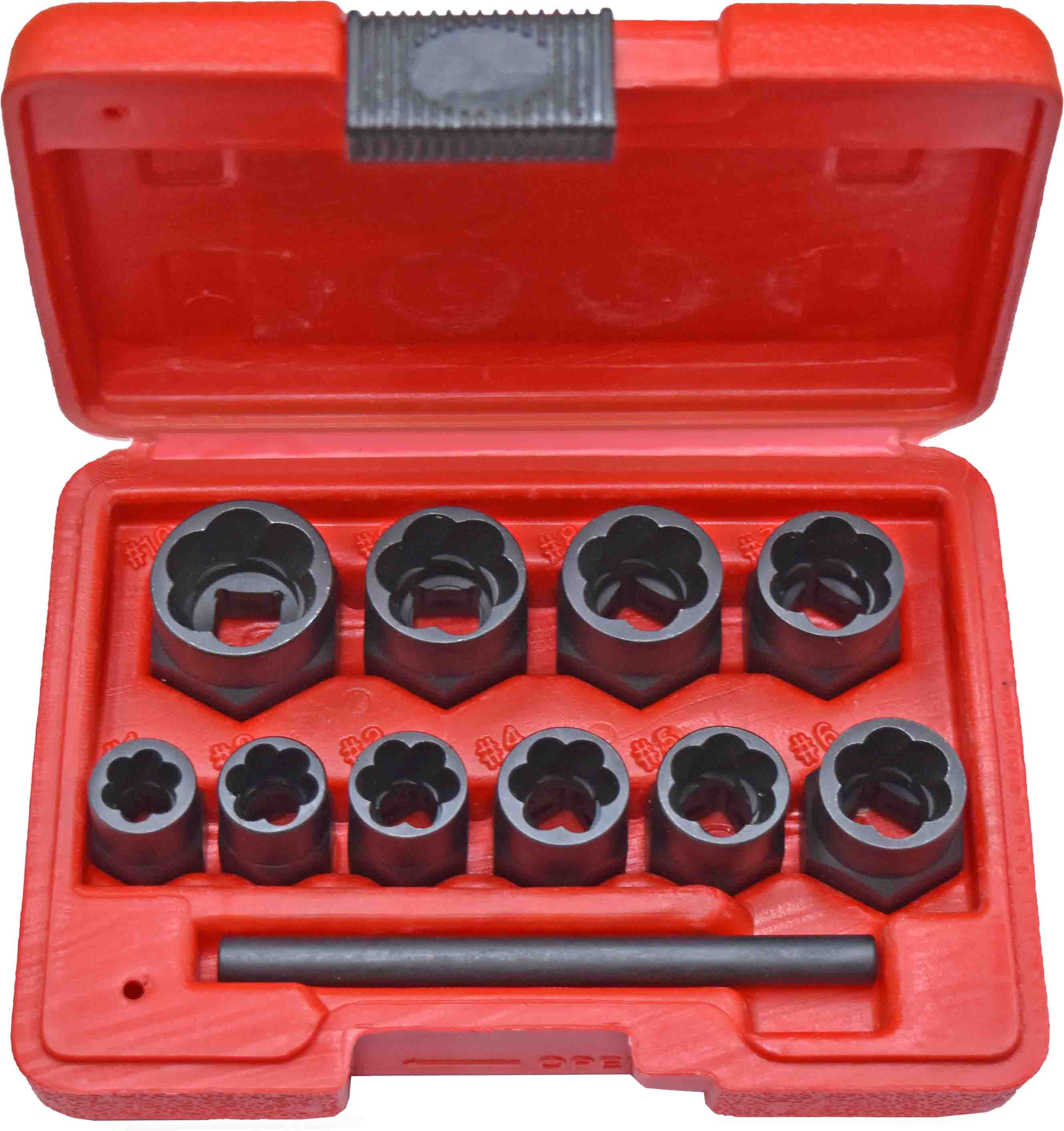 PKTool 11pc 3/8 inch Dr Spiral Design Twist Socket Set - PT10383 | Auto One