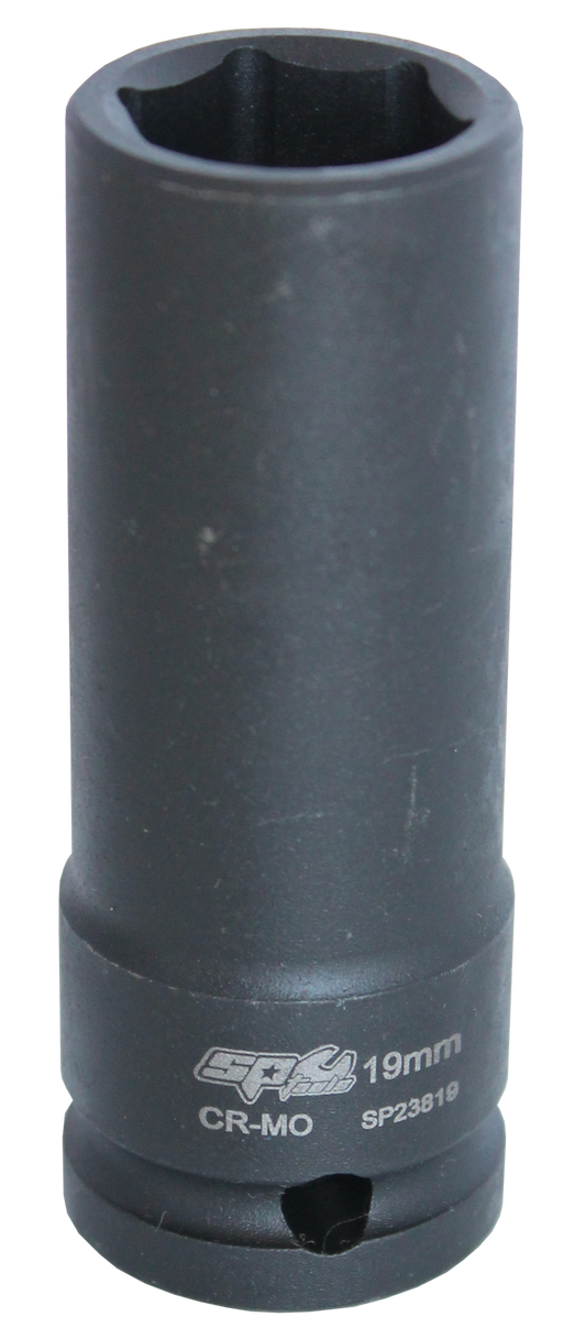 SP Tools 1/2 inch Dr Deep Impact Sockets - 6pt Metric - Individual ...