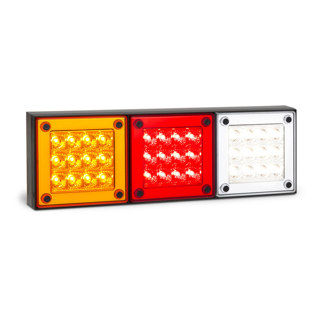 LED Autolamps 280ARWM Rear Combination LED Lamp Mini Jumbo - Stop/Tail ...