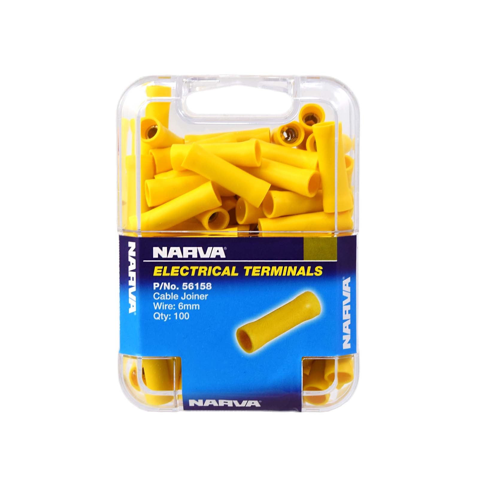 Narva Cable Joiner Yellow (100 Pack) - 56158