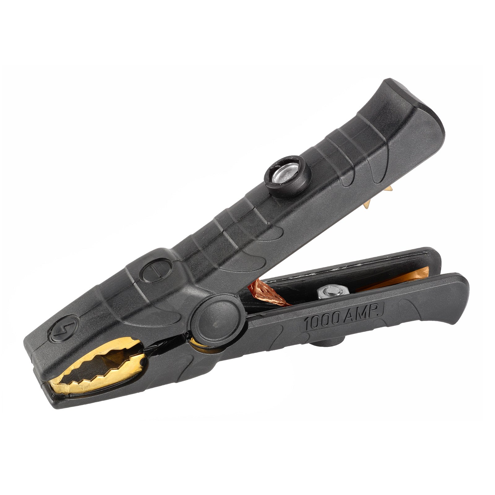 Projecta BC1000B 1000A Solid Brass Battery Clamp - Black | Auto One