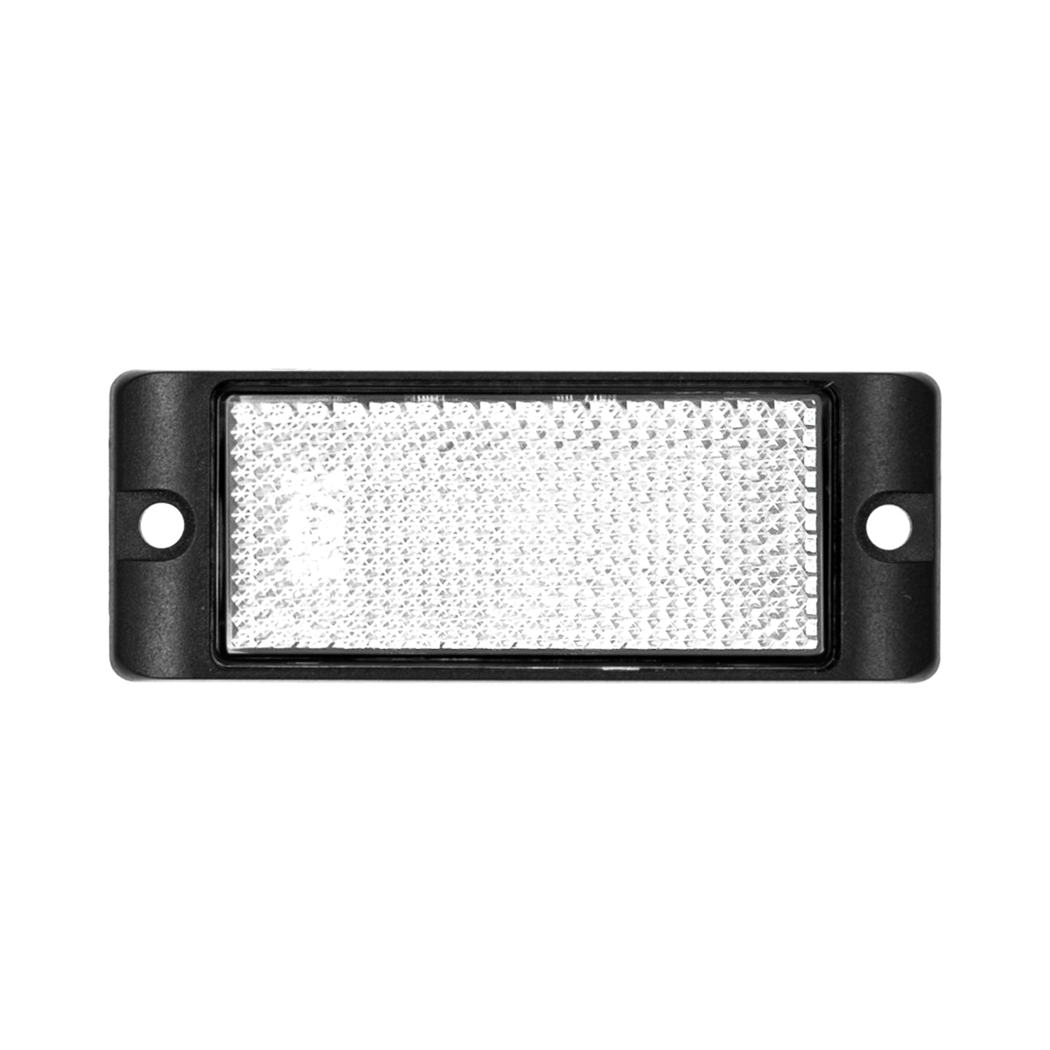 LED Autolamps 7035W Pair of White Reflex Reflectors - Rectangle Shape ...