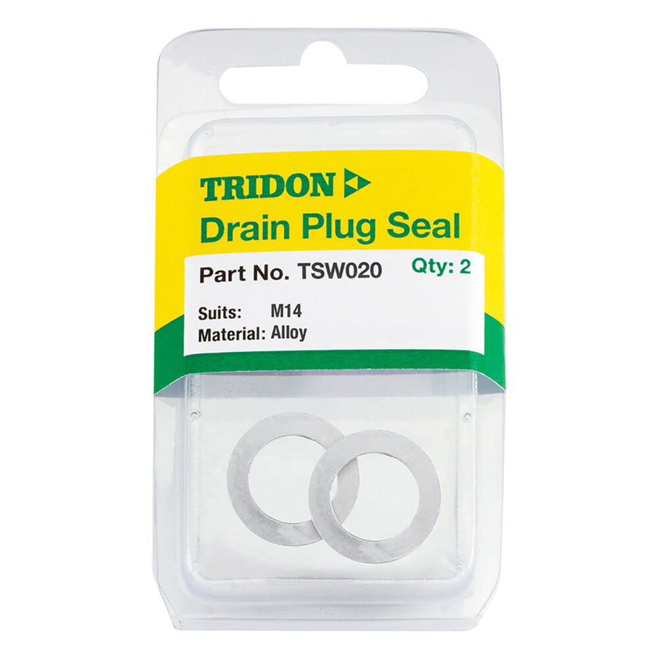 Tridon Drain Plug Washer Twin Pack - M14 x 1.25mm - TSW020